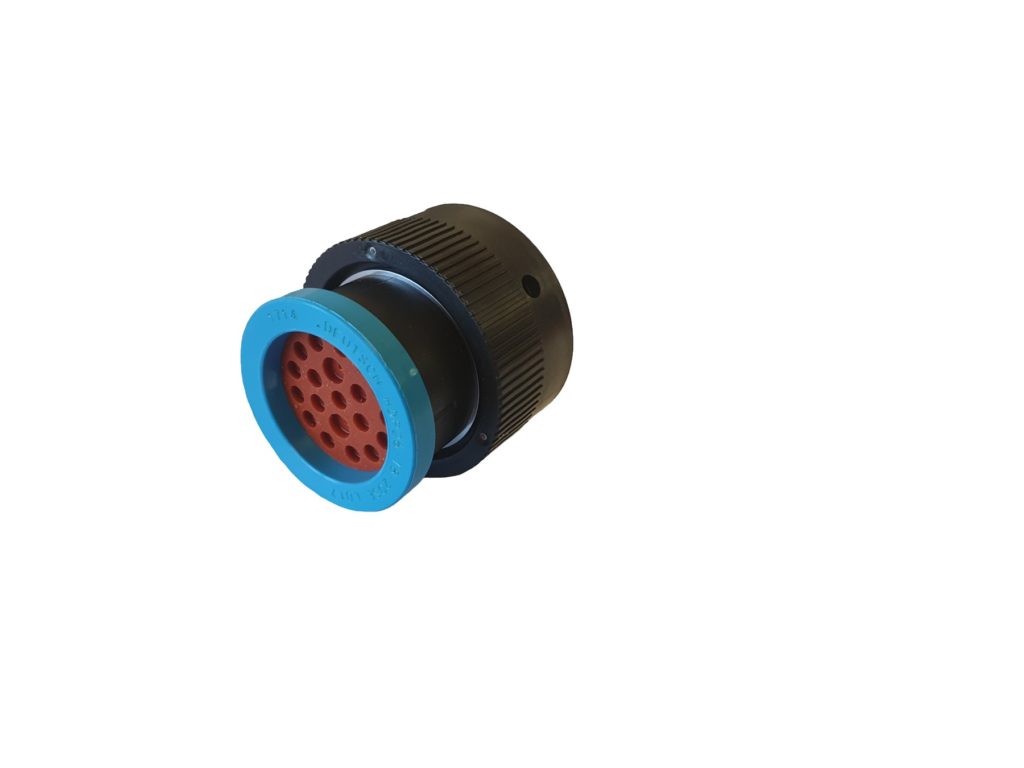 HDP26-18-20SE-L017 Deutsch HDP20 Series Plug, 18 Shell, 20 Way, Black ...