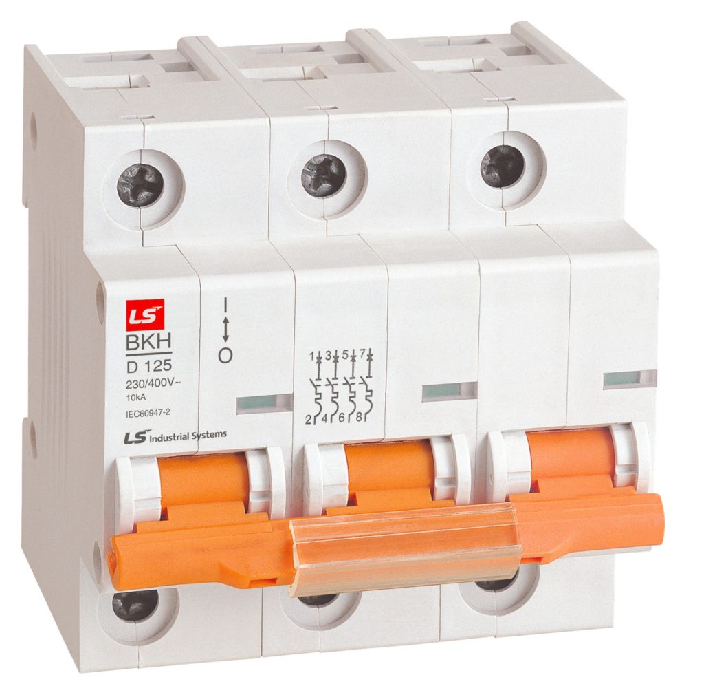 LS ELECTRIC BKH 3P D80A MCB Type D 3 Pole 80A 10kA | Dalroad