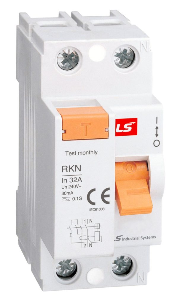 LS ELECTRIC RKN 2P 40A 30MA TYPE A RCD 2 Pole 40A 30mA Type A | Dalroad