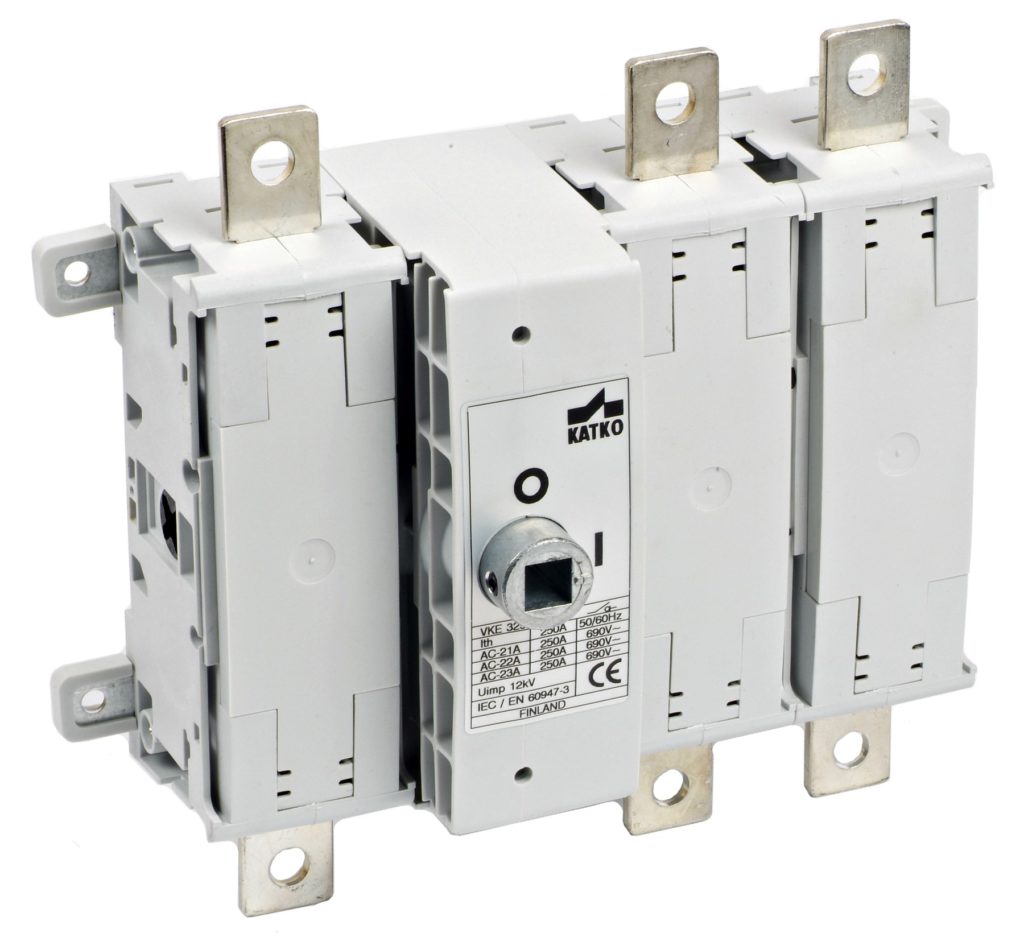 KATKO VKE 3250 3 Pole 250 Amp Switch Fuse